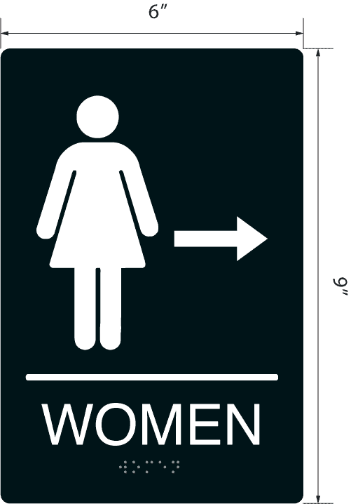 Women Restroom Sign In Spanish